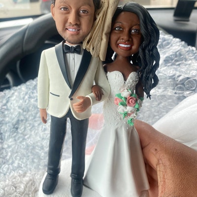 Running Wedding Cake Topper Cake Topper Look Like Youracing - Etsy