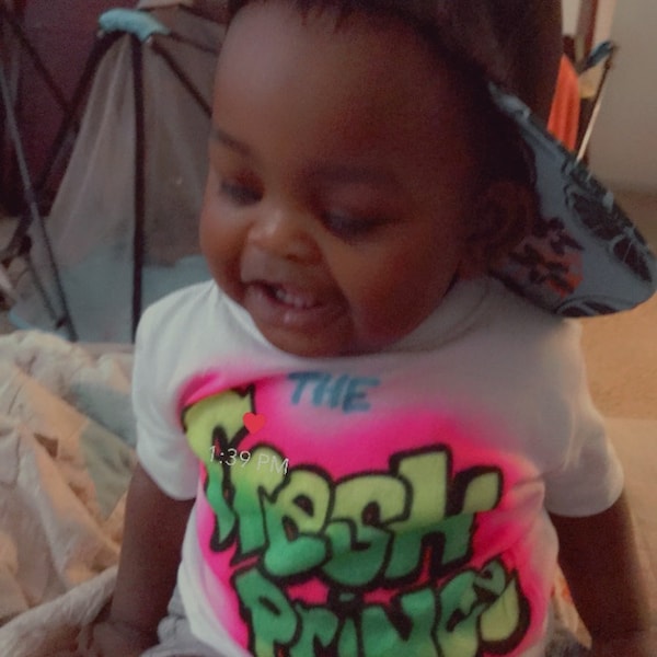 Airbrush 90's Fresh Prince Design | Free Shipping - Etsy
