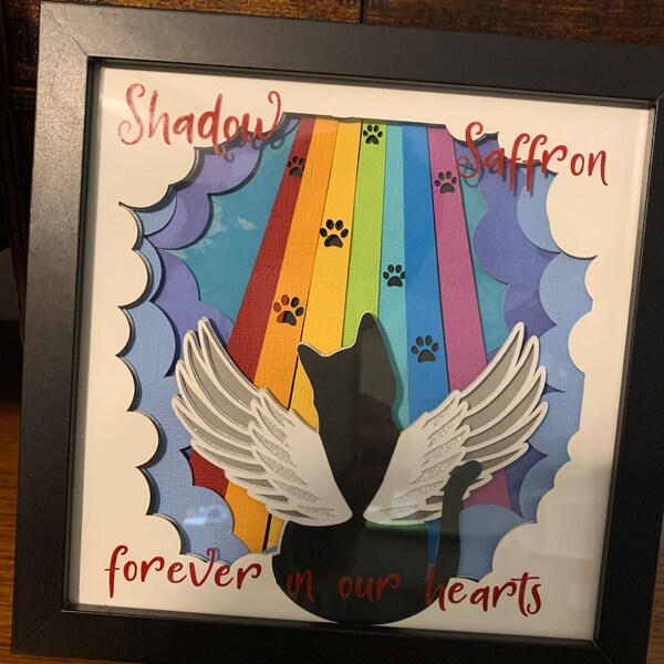 3D Sunset Shadow Box SVG, Sunset at the Ocean Layered Paper Art, Beach ...