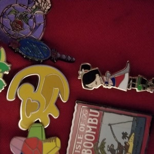 Mulan Inspired Hard Enamel Flip-pin - Etsy