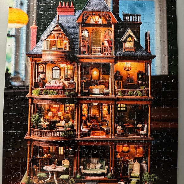 Dollhouse Treasure Jigsaw Puzzle ( 252 or 500-piece) - Etsy