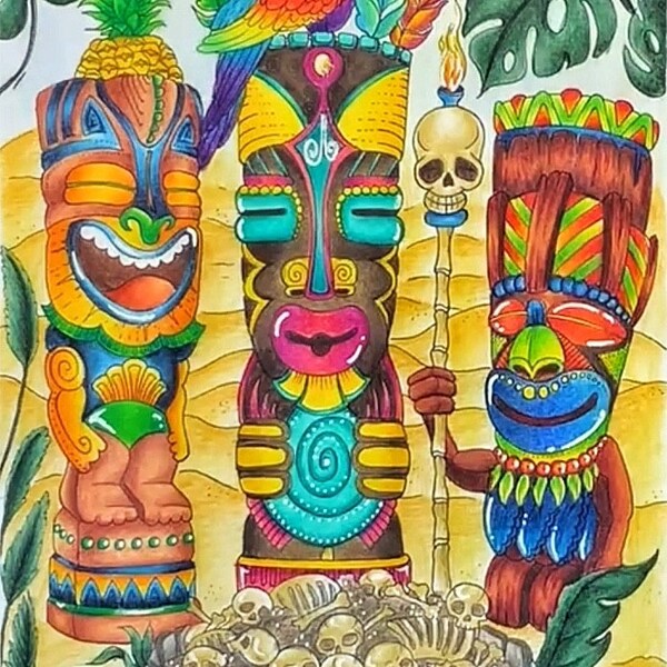 Sea Monster - Printable Adult Coloring Page From Favoreads (coloring ...