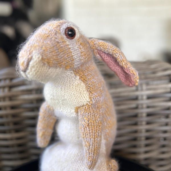 To the Moon and Back Hares KNITTING PATTERN - Etsy