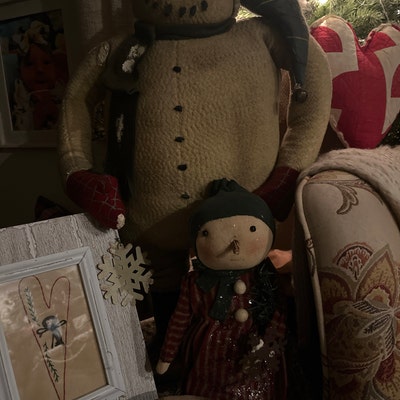 Handmade Primitive Rag Doll - Etsy