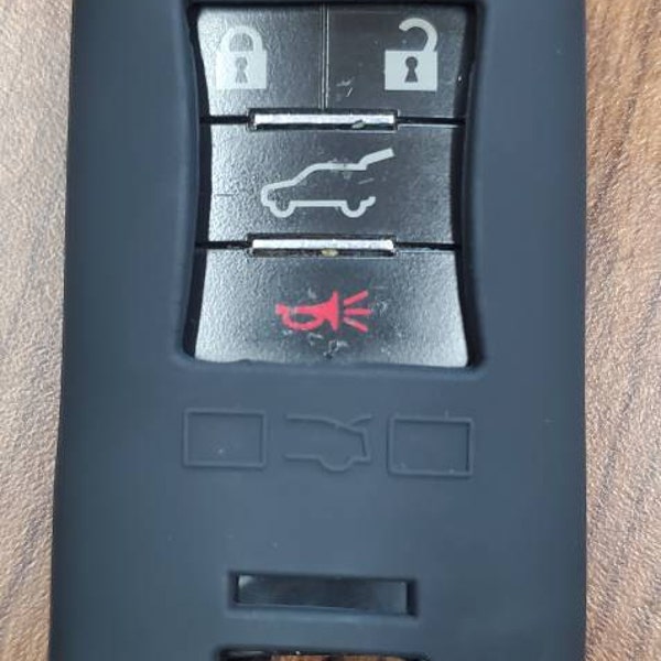 Corvette Cadillac Keyless Entry Key Fob Remote Rubber Cover Chevrolet ...