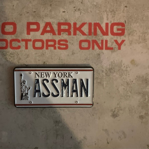 ASSMAN Enamel Pin - Etsy