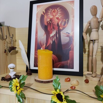 Art Print Apollo Greek Gods - Etsy UK