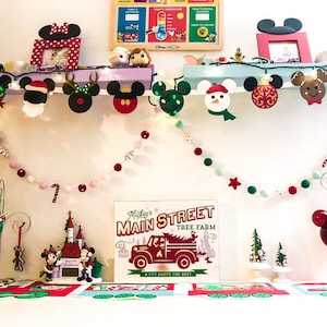 Disney Christmas Disney Christmas Banner Disney Banner Mickey Banner ...