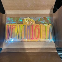 Personalized Teacher Bookmark Gift Teacher Gifts Gift for - Etsy