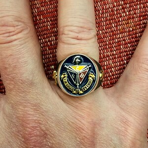 Past Master Ring Signet Ring Masonic Freemason Jewelry Master - Etsy