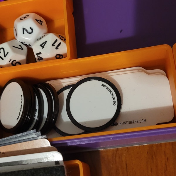Dry Erase Counters/tokens/ability Counters - Erasable, Reusable Discs ...