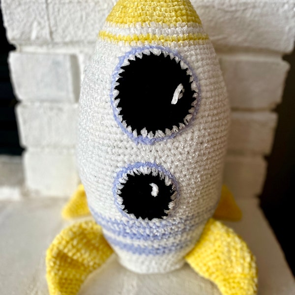 Amigurumi Pattern Crochet Rocket, Amigurumi Cosmonautics Day, Pattern ...