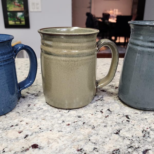 Extra Large Coffee Mug - Pottery 750ml Cone-shaped Beer Mug, Jumbo Mug ...