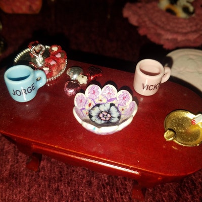 Original Art Windmill in a Shadow Box, Polymer Clay - Etsy