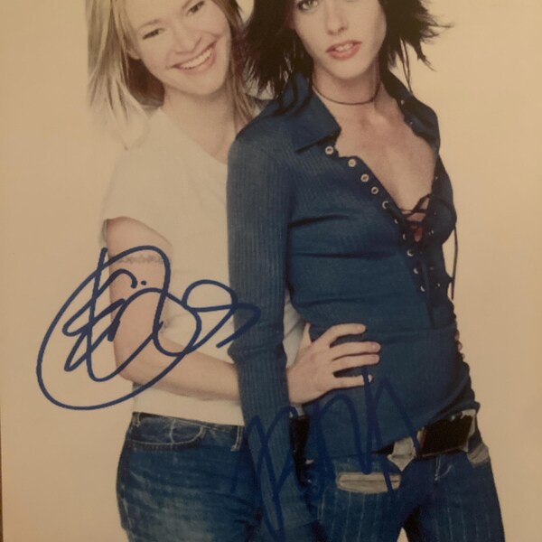 The L Word Leisha Hailey Kate Moennig Autograph Reprint Photo Signed ...