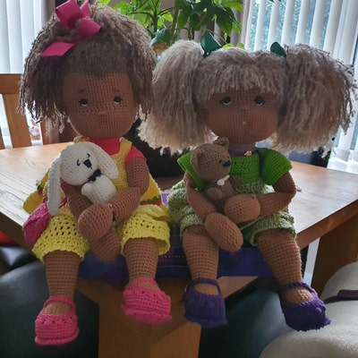 Mari Crochet Doll Pattern PDF full Body and Outfit Tutorial - Etsy