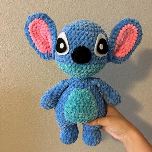 Crochet Blue Alien Pattern, Koala Crochet , Plush Toy, English and ...
