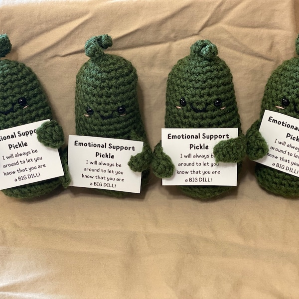 Emotional Support Pickle & Positive Poo Pattern Bundle,us Terms ...