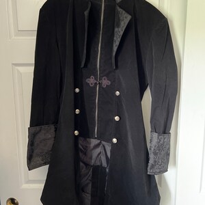 Mens Blue Victorian Double Breasted Vest Waistcoat, Formal, Waist Coat ...