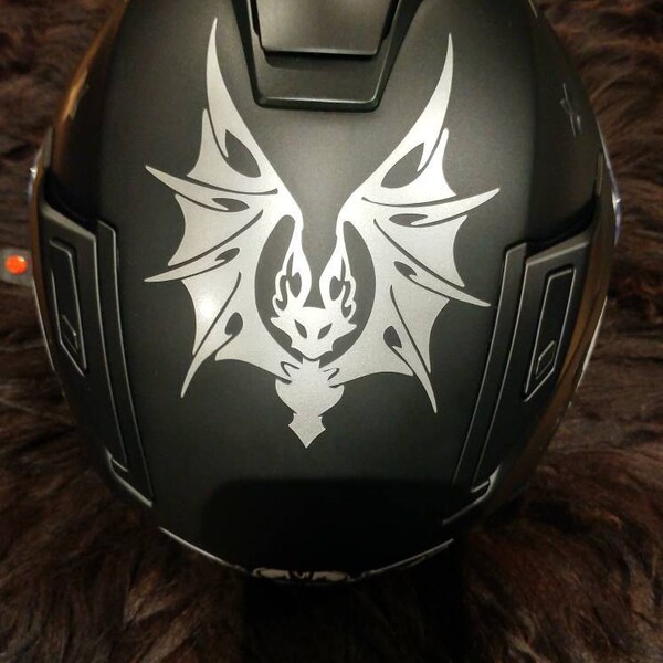 Decal Sticker Tribal Bat Evil Hell Night Bird Fear High Quality Vinyl ...