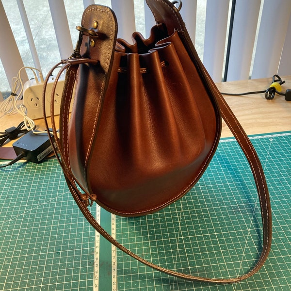 Drawstring Bucket Bag PDF Pattern / Bag Making / Diy / Template ...