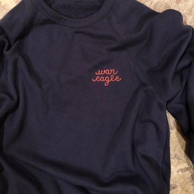 Embroidered Name Sweatshirt. Custom Unisex Sweatshirt. Vintage ...