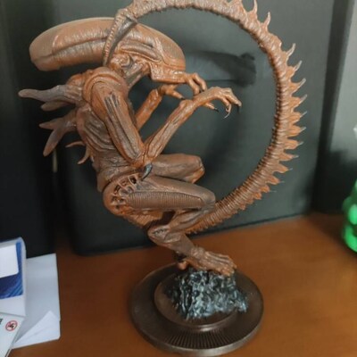 Dune Sandworm Facing Paul Atreides Shai-hulud 8K 3D Printed Resin Model ...