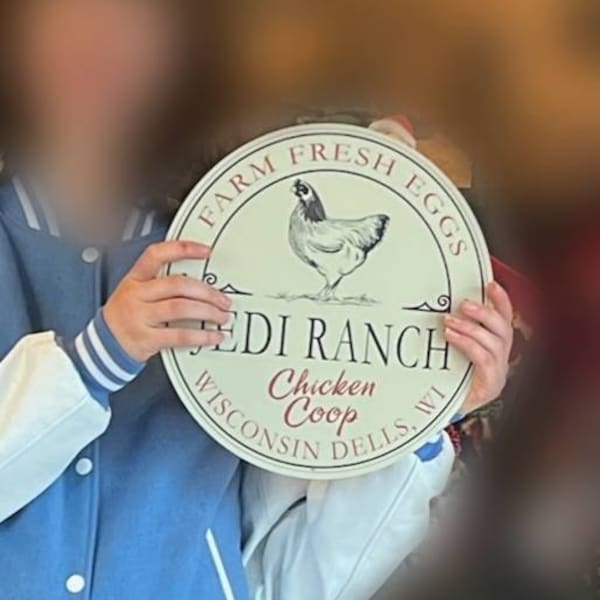 Farm Fresh Eggs Sign, Custom Chicken Sign, Custom Farm Sign, Chicken ...