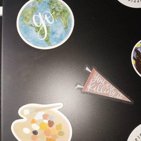 Set of 4 Magnetic Bookmarks - Spring Tones, Bookmark, Reading, Readers ...