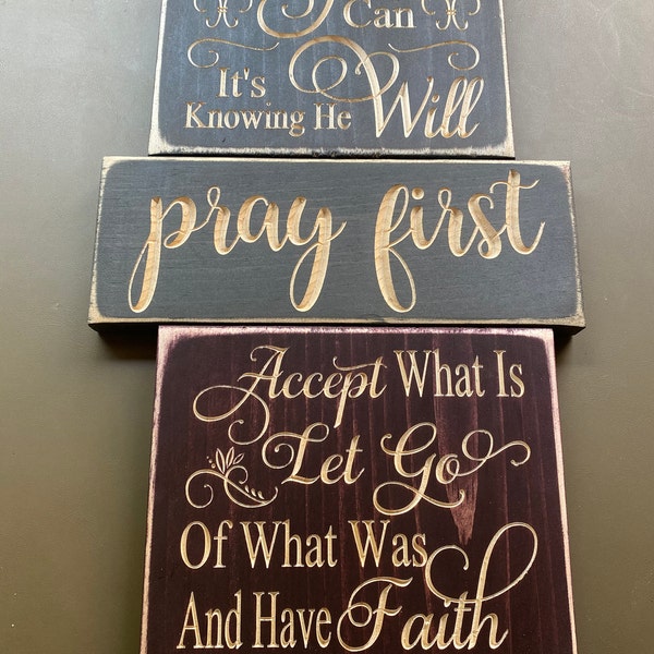 Faith Sign,faith,wood Sign,inspirational Sign,wooden Sign,home Decor ...