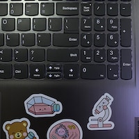 Cute Cell Culture Vinyl Sticker Sheet, Science Biology Stem Cells ...