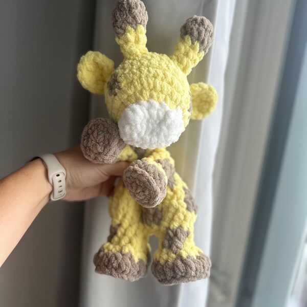 Gentry the Baby Giraffe Crochet Pattern | No Sew Low Sew Crochet ...