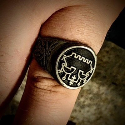 Count Furfur Goetia Ring-ars Goetia Demon Seals - Etsy