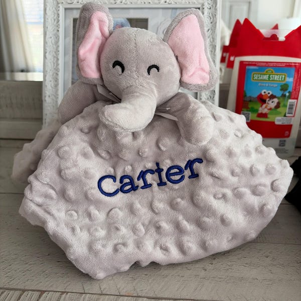 Personalized Security Blanket for Girls and Boys - Newborn Gifts ...