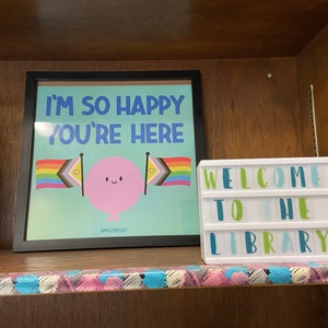 I'm so Happy You're Here Poster (matte Finish) - Etsy