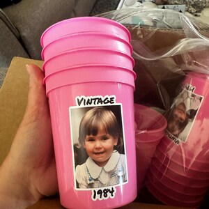 MOVIE PARTY CUPS Popcorn Birthday Party Cups Movie Party Favors Popcorn ...