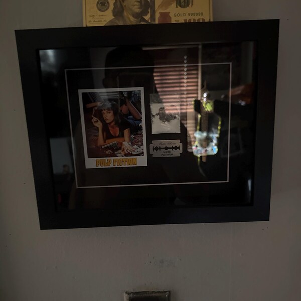 3D Money Sculpture: Authentic Gold Frame 21 X 16 Cash Display Realistic ...