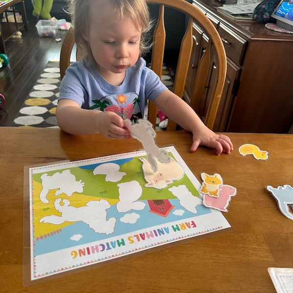 Solar System Matching Game, Planets Activity, Space Learning Binder ...