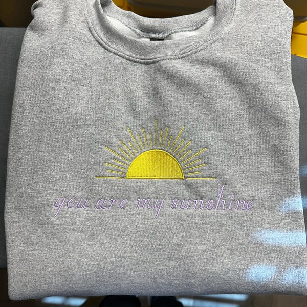 Sun Rising Machine Embroidery Design Pattern File, Sunrise Sunset Cute ...