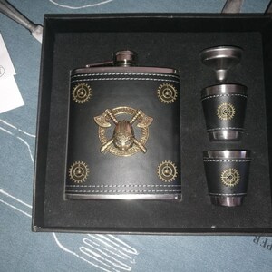 Flask Viking Viking Flask Valhalla Steampunk Steampunk Flask Hip Flask ...