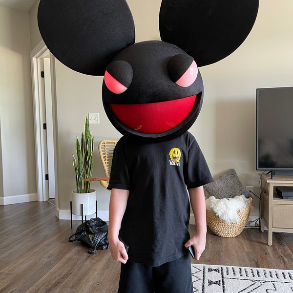 Evil Mouse Head Deadmau5 Inspired Halloween Costume Cosplay - Etsy