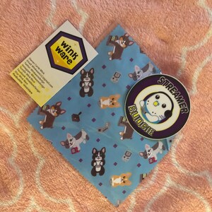 Corgi Dice dnd gamer blue Skater Skirt | Etsy