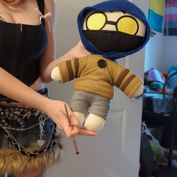 Ticcy Toby Plush Inspired by Creepy Pasta - Etsy