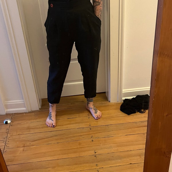 THE CIGGIES | Linen Cigarette Pants | Custom Fit | Tapered Trouser ...