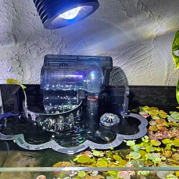 Aquarium Floating Plant Blocker. Aquarium Filter Corral. HOB System ...