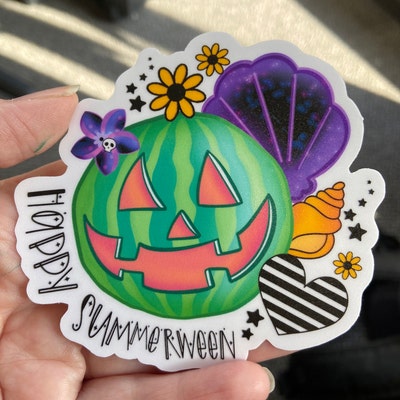 Summerween Sticker, Spooky Season Sticker, Spooky Ghouls Club, Spooky ...