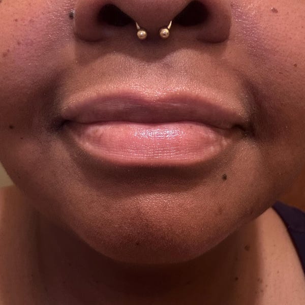 14K REAL Solid Gold V Shape Pointed Teardrop Septum Ring Piercing ...