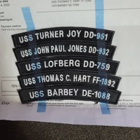 Custom Military Command Shoulder Rockers, Navy Dress Rocker, Navy ...