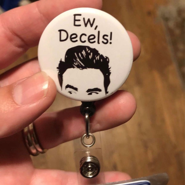 Ew, Decels Badge Reel/l&d Nurse Badge/ob Badge Reel/retractable Badge ...