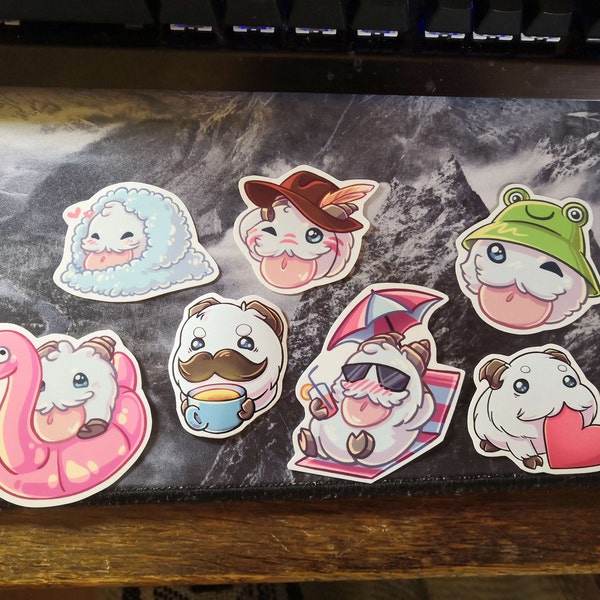 Cute Poro Sticker for Discord / Whatsapp / Twitch / League of Legends ...